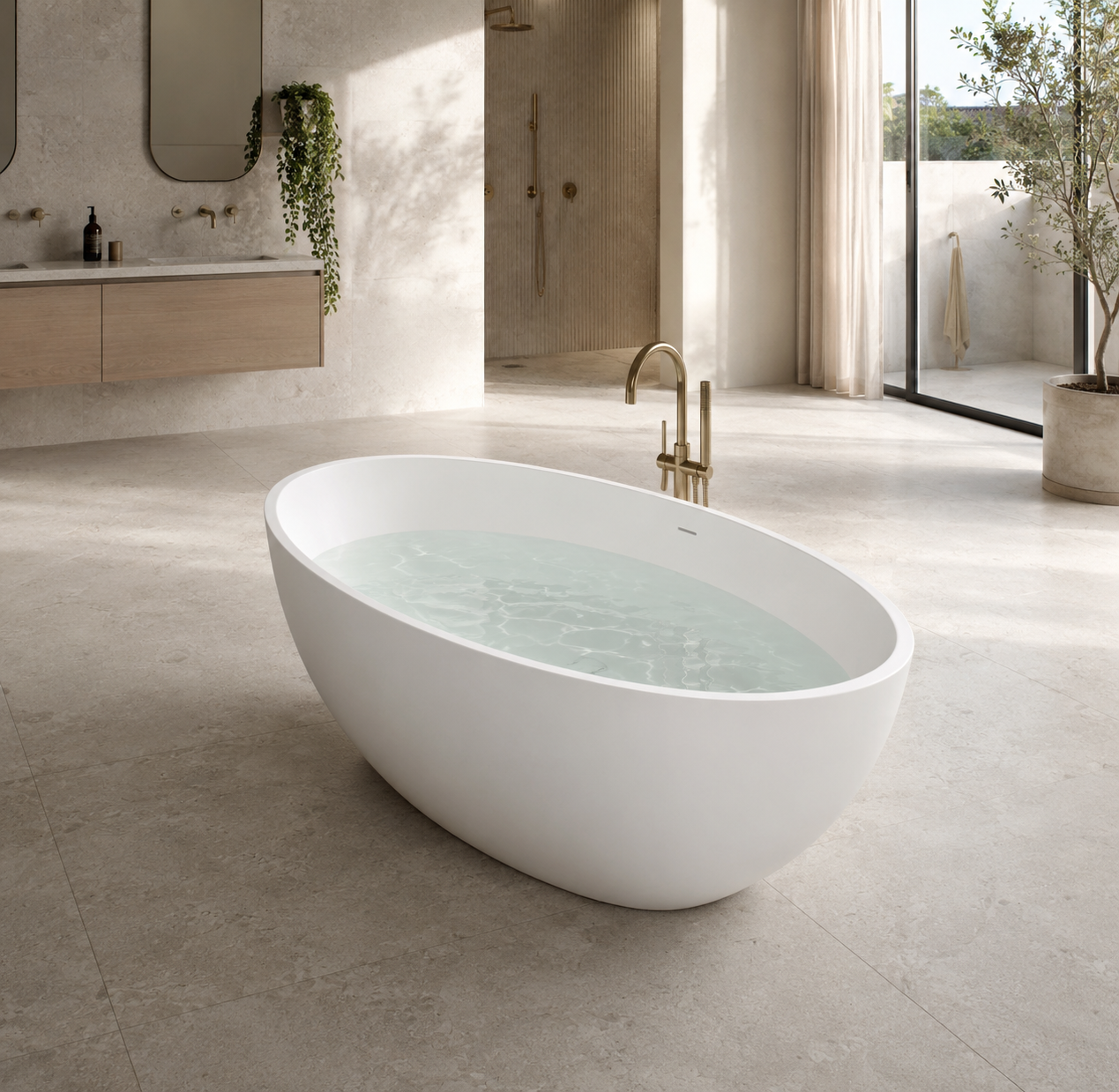 Off the Wall Bathtubs – ATS Tiles & Bathrooms